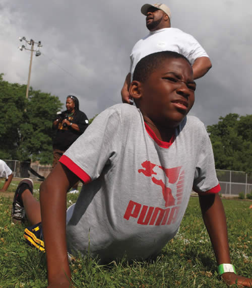 Gilbert Brown Foundation held its 6th Annual Football Camp