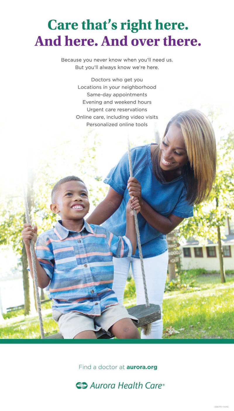 Care Where And When You Need It at Aurora Health Care - Milwaukee ...