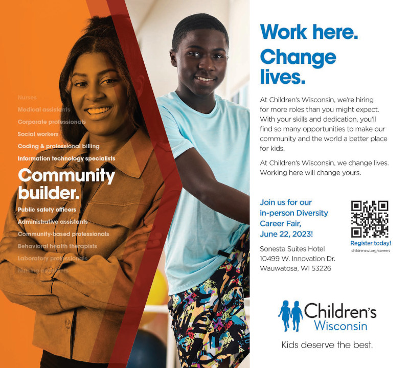 Work Here. Change Lives. Diversity Career Fair on June 22 - Children's ...