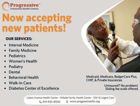 Now Accepting New Patients at Progressive Community Health Centers ...