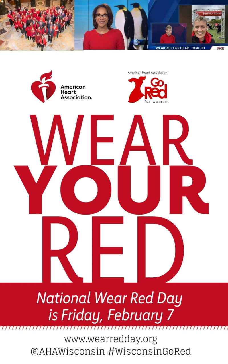 National Wear Red Day Raises Awareness About Women’s Health - Milwaukee Courier Weekly Newspaper