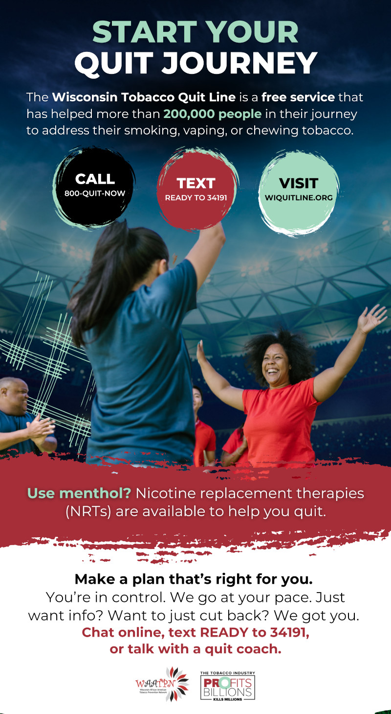 Start Your Quit Journey with The Wisconsin Tobacco Quit Line ...